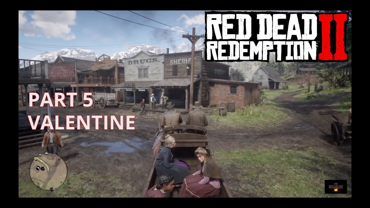 RED DEAD REDEMPTION 2 Walkthrough Gameplay Part 5 - Valentine (RDR2 ...