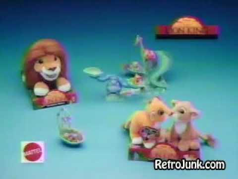 Anuncio de juguetes de El Rey León (1994)