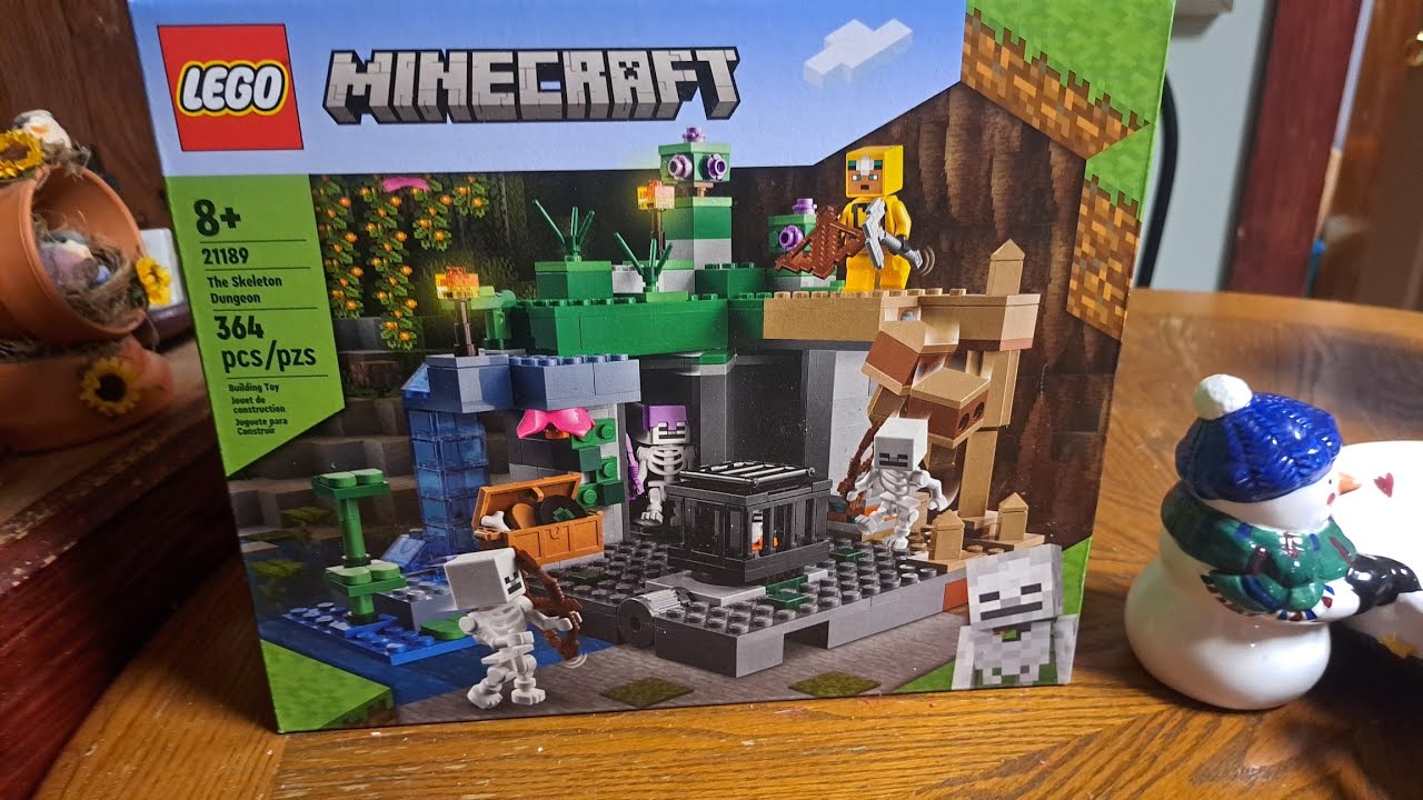 building a minecraft lego set - YouTube