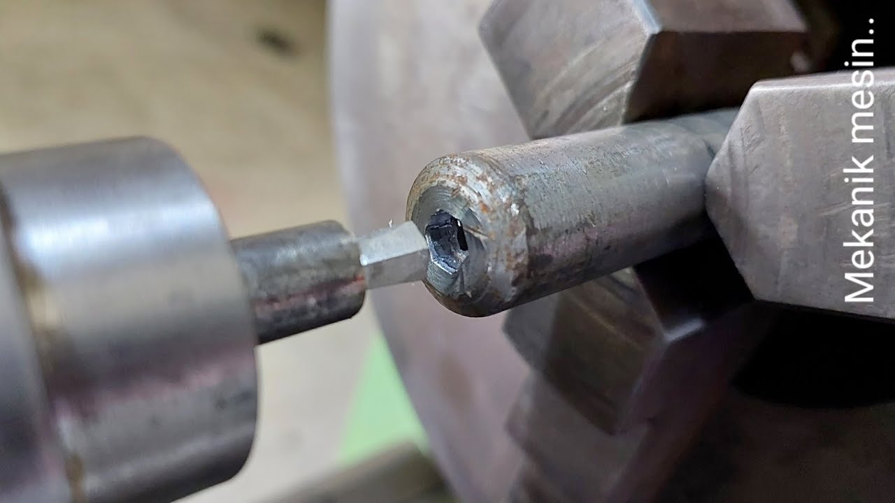 Rotary Broaching Technique For Making Hexagonal Holes With A Lathe rotary-broaching-technique-for-making-hexagonal-holes-with-a-lathe