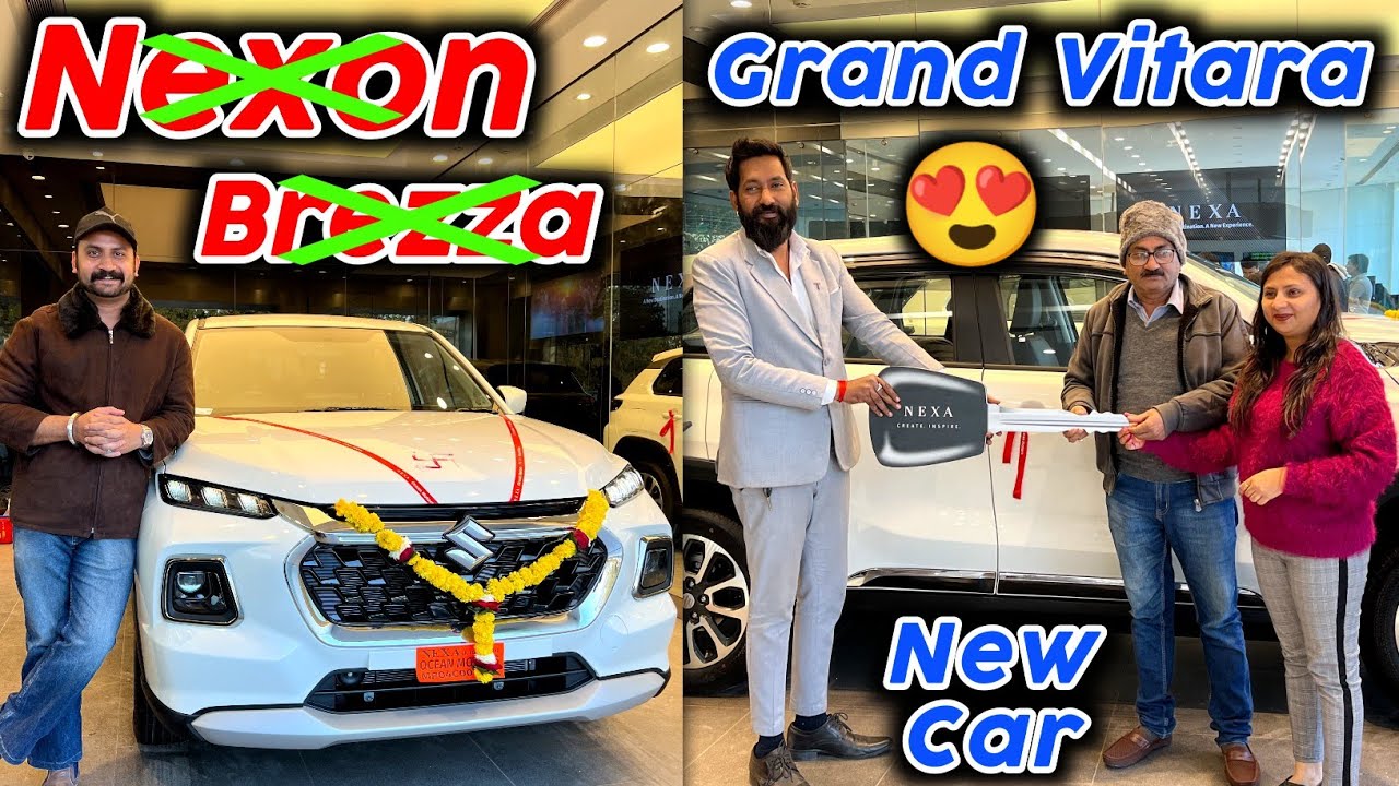 Best Car Under 13 Lakh 🔥 - Why To Buy Grand Vitara Than Tata Nexon In ...