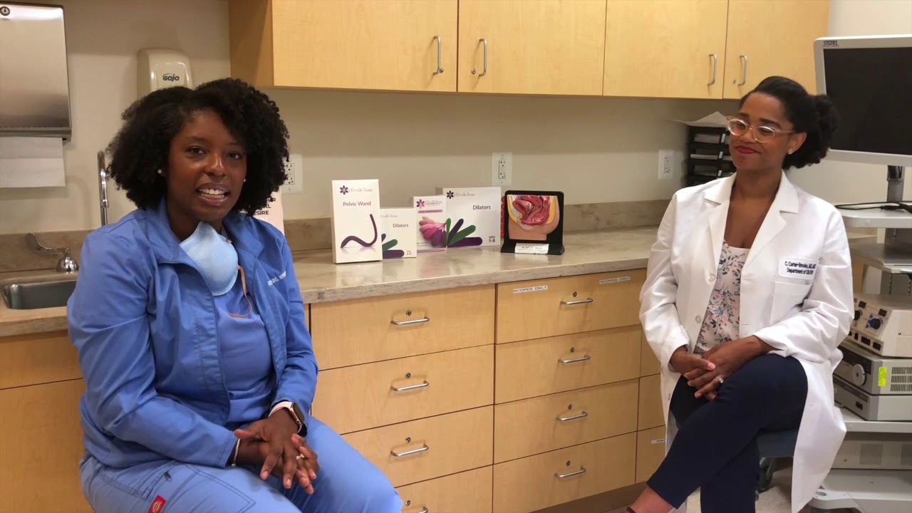 Dr. Carter-Brooks and NP Jenna Perkins discuss services offered at GW ...