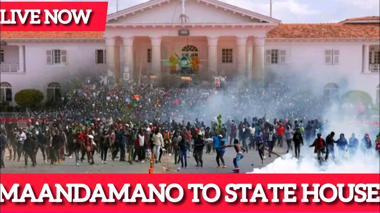 MAANDAMANO LIVE ‼️ TODAY TO STATE HOUSE THIEF SP0TT€D - YouTube