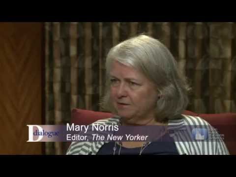 Dialogue: "Comma Queen" Mary Norris - YouTube
