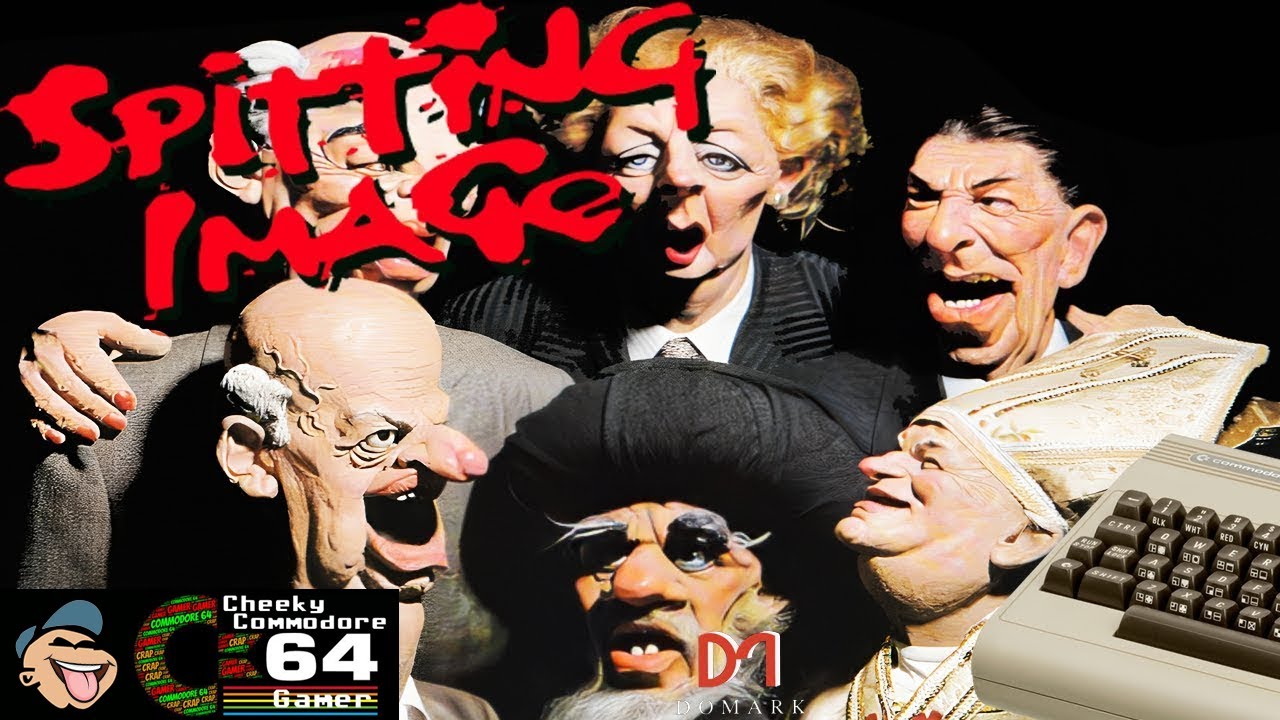 SPITTING IMAGE – Commodore 64 (1988) | Domark's Satirical Beat-'Em-Up ...