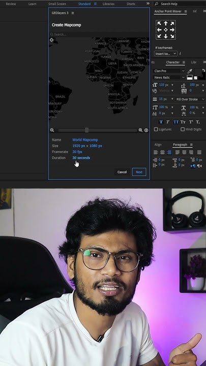 How to Create Map Comp in GeoLayers3 - YouTube