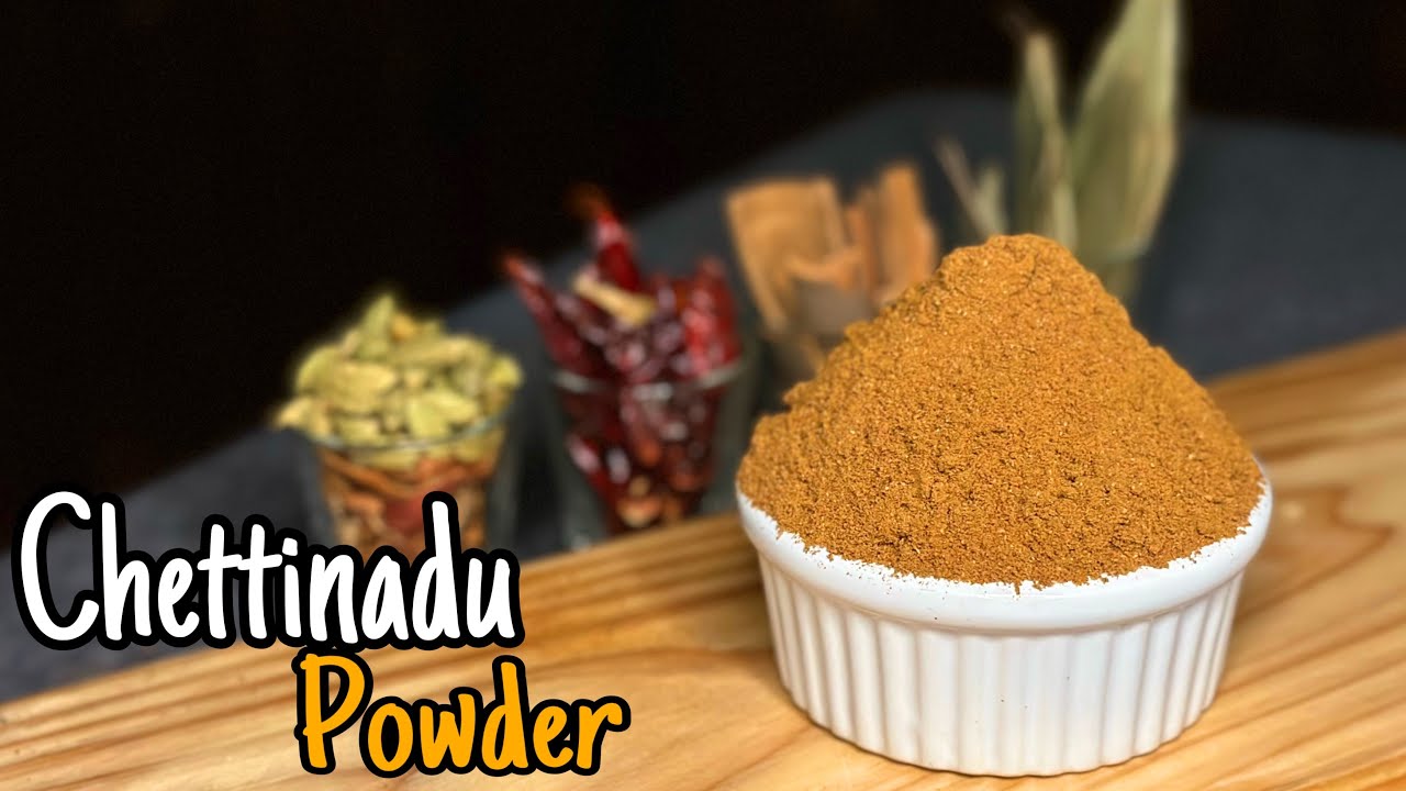 Easy Chettinadu Powder Recipe |How To Make Chettinad Powder |Chettinad ...