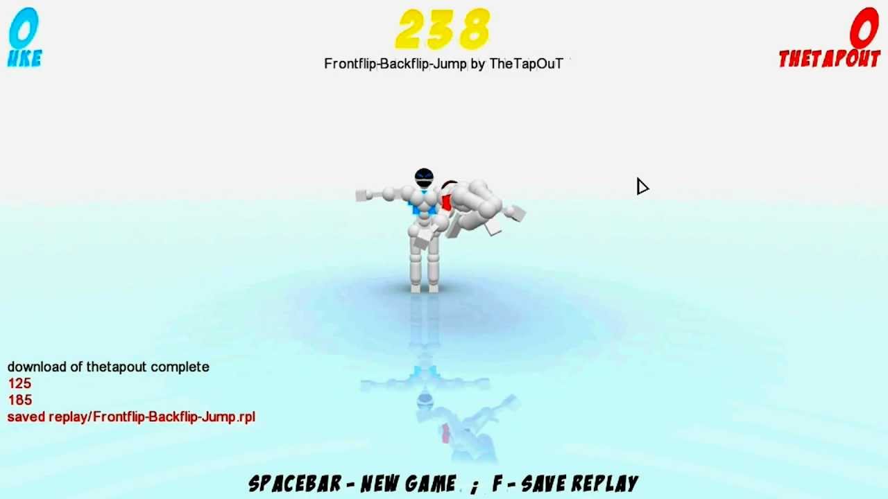 Toribash Frontflip-Backflip - YouTube