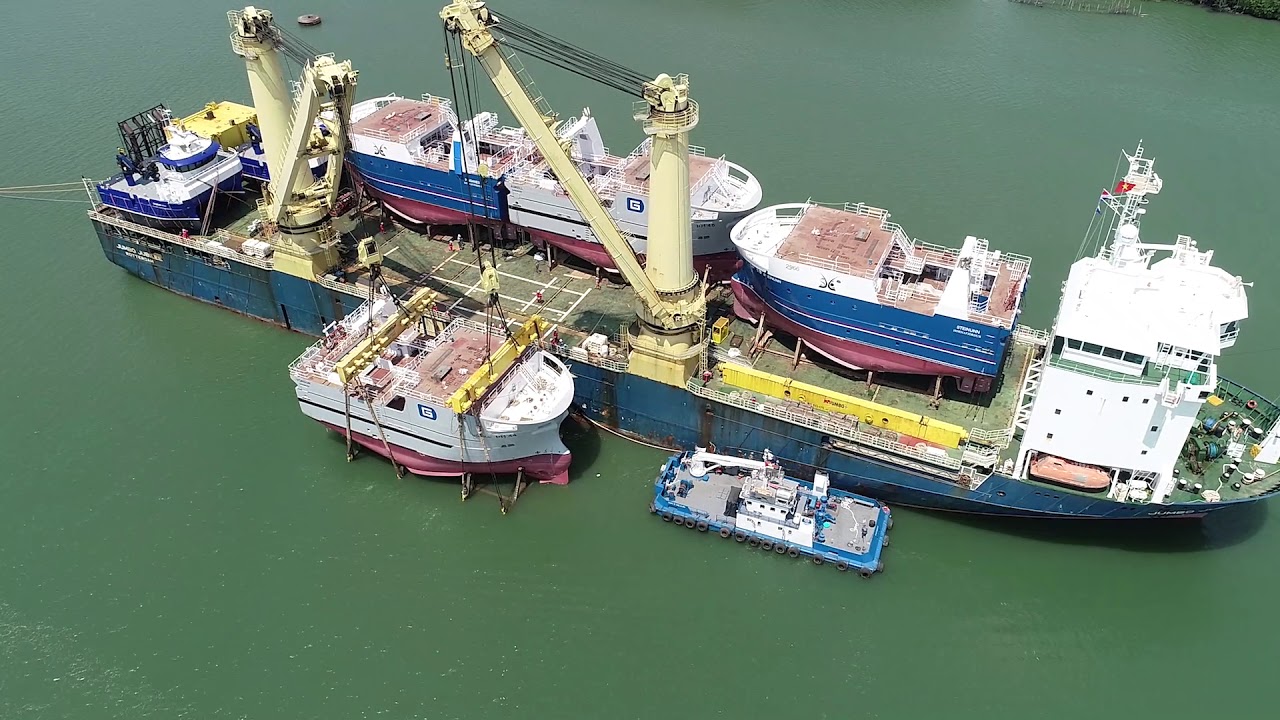 Fishing trawlers, Vietnam to Norway – Heavy lift transport I Blue Water ...