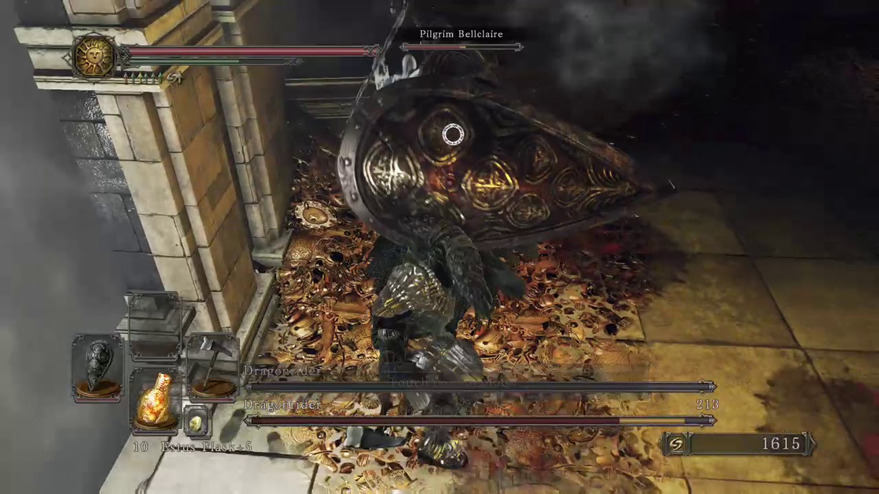 Dark Souls 2 - Dragon Riders boss - YouTube