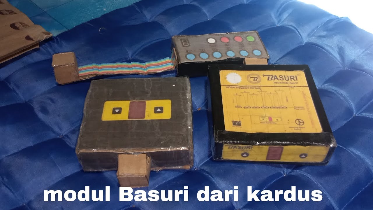 review modul Basuri dari kardus - YouTube