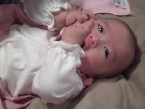 Charlotte is ticklish!