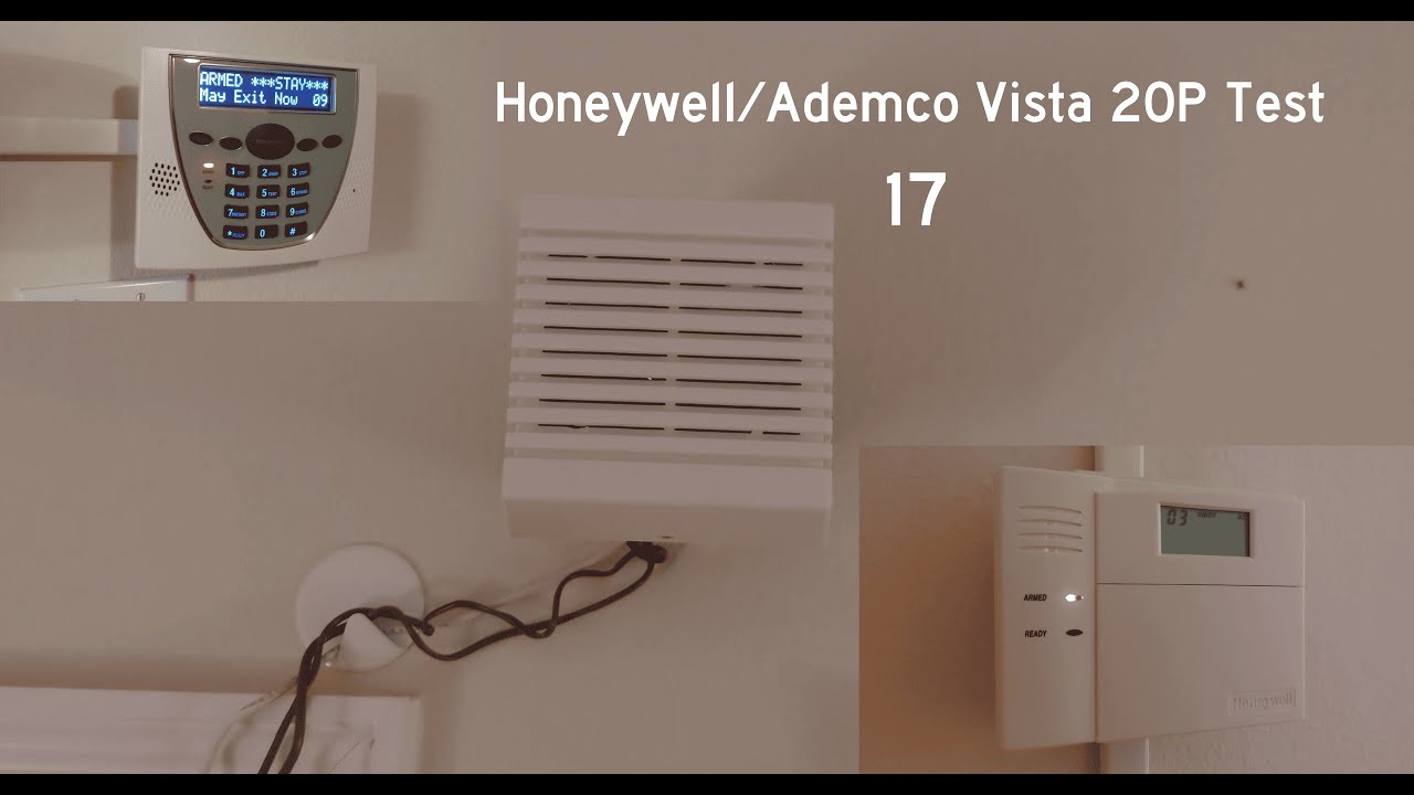 Honeywell/Ademco Vista 20P Test 17 - YouTube
