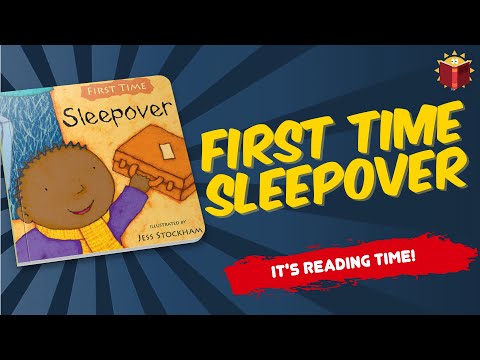 First Time Sleepover | Books for Kids | Children's Book | Story Book ...