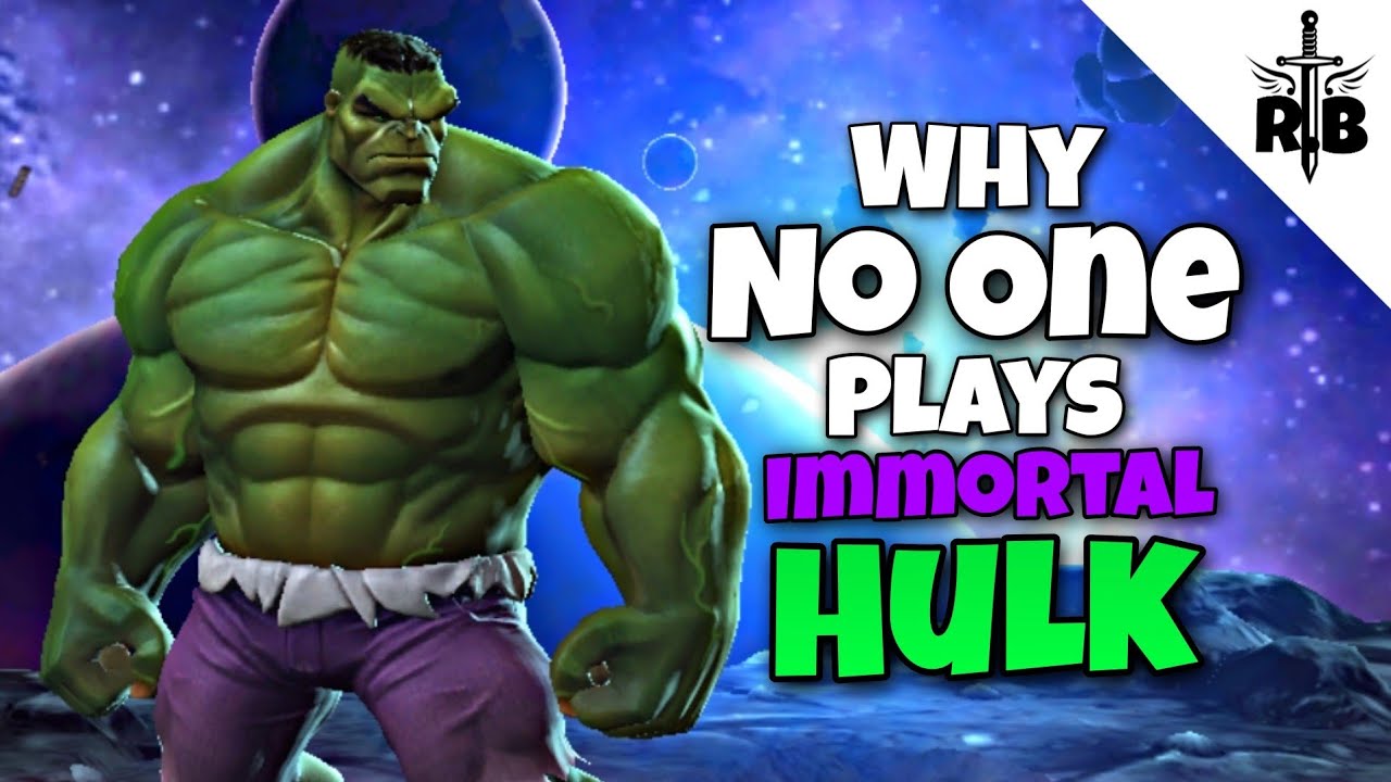 This is Why No One Plays Immortal Hulk in Marvel Contest Of Champions ...