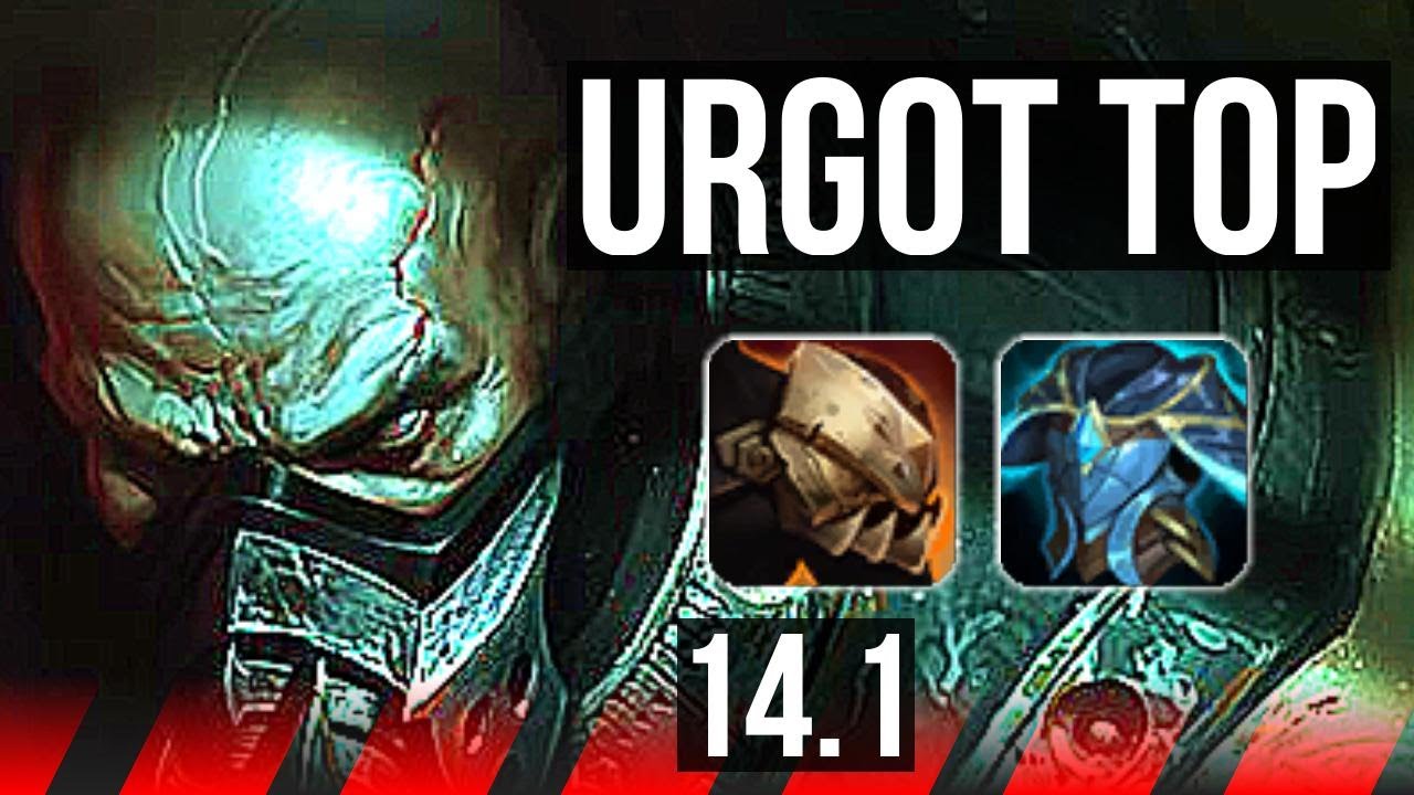 URGOT vs AATROX (TOP) | Rank 1 Urgot, 11/2/11, 800+ games, Legendary, Rank 25 | NA Challenger ...