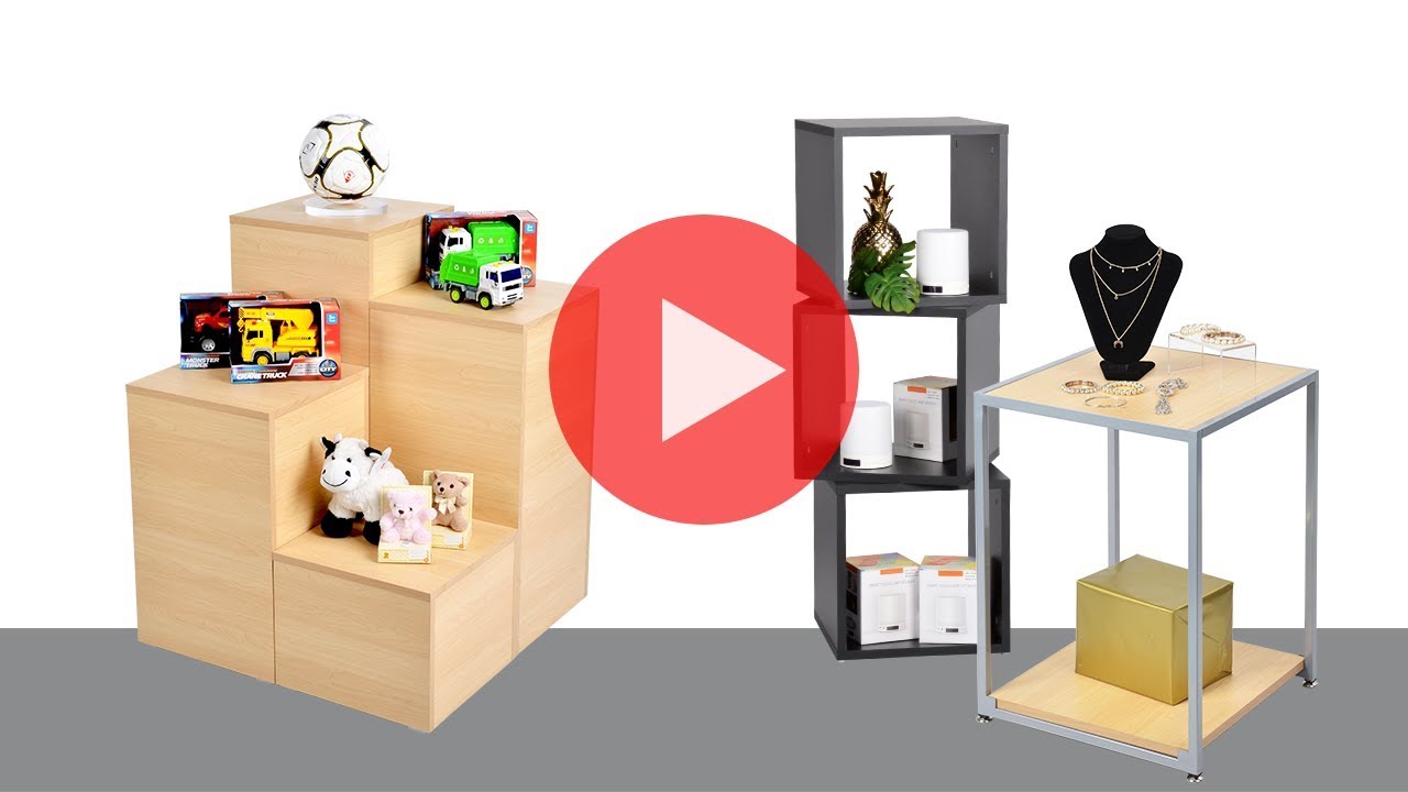 Display Cube and Plinth Range - YouTube