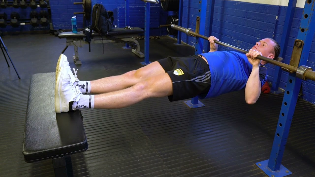 AD Resistance Inverted Row Progression 2 - YouTube
