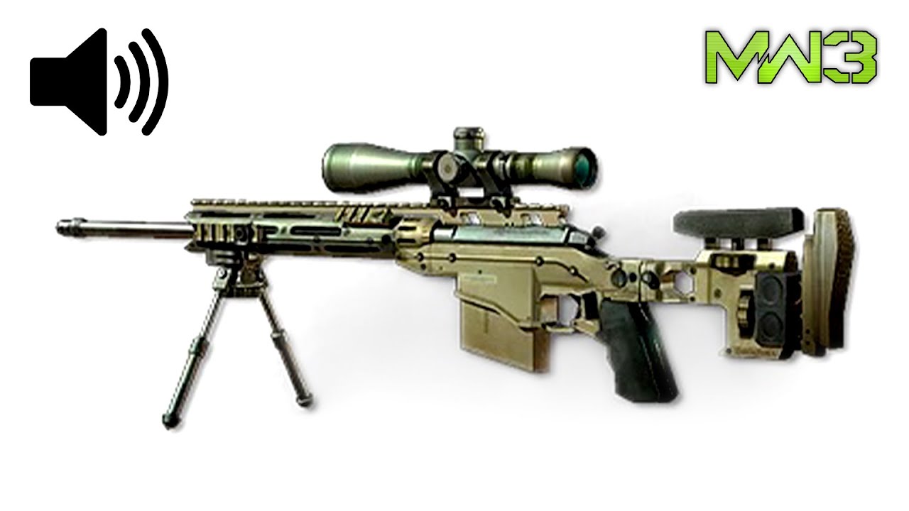COD MSR Sniper Rifle Shot Sound Effect 🔫💥 - YouTube