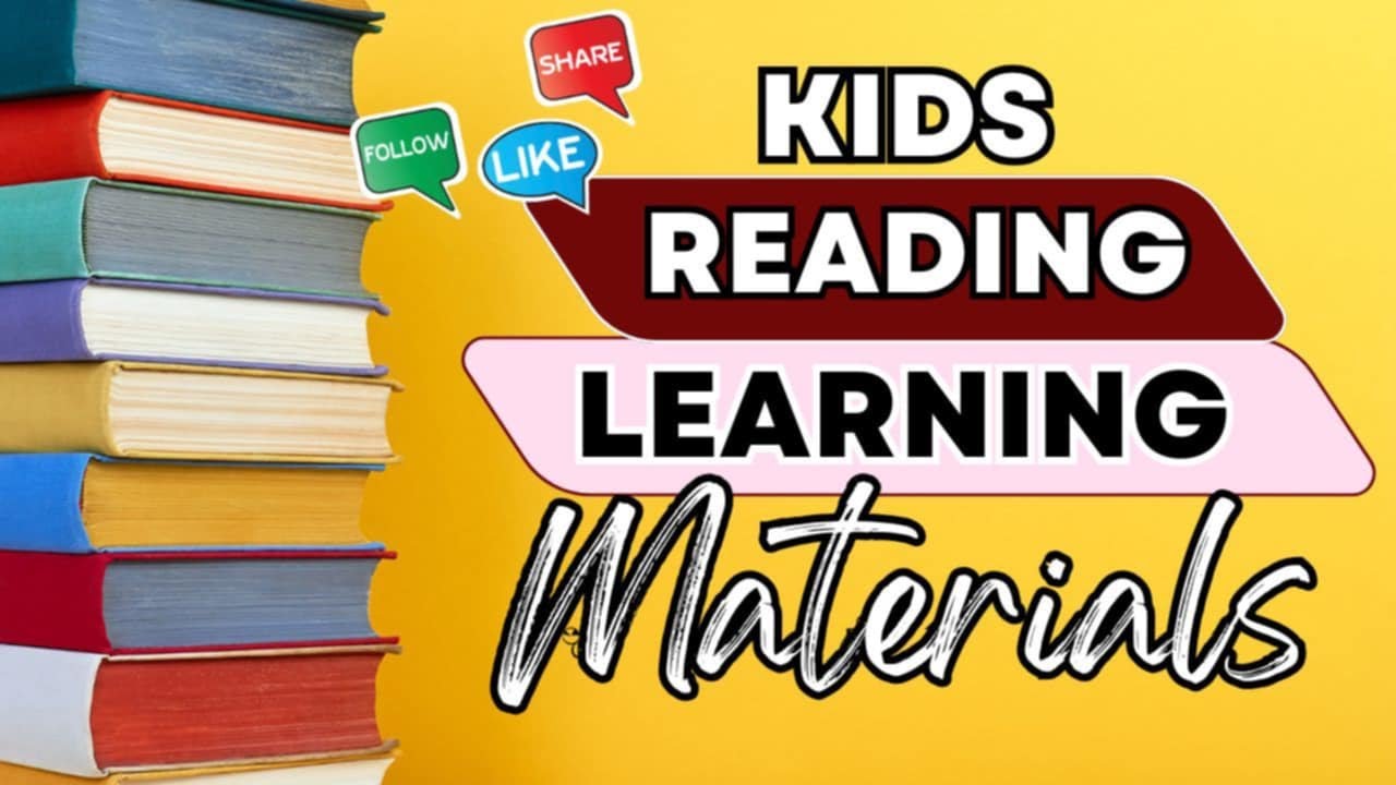 KIDS READING LEARNING MATERIALS - YouTube