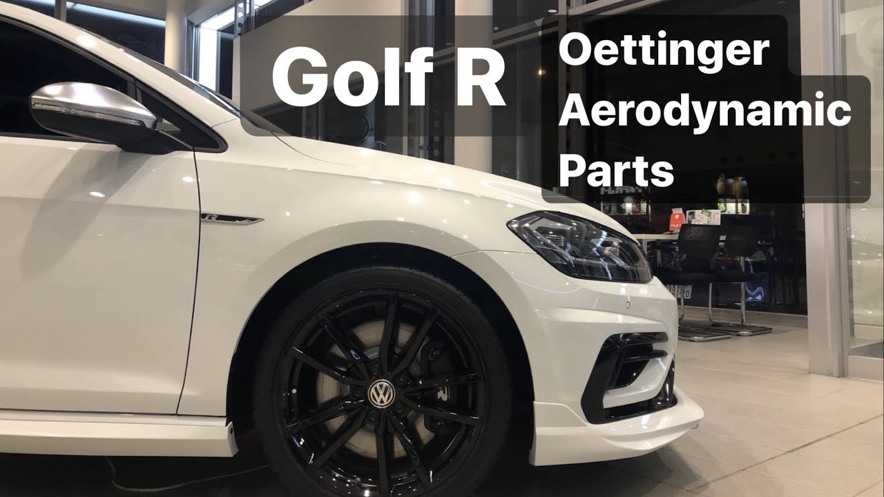【VW札幌東】Golf R : Oettinger Aerodynamic.2 - YouTube