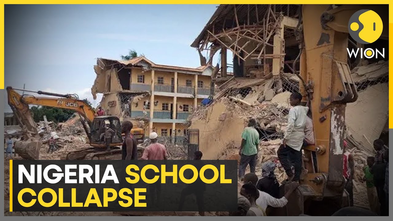 Nigeria school collapse kills at least 22 students | Latest News | WION ...
