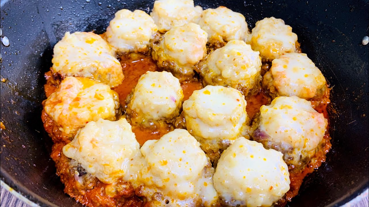 Beef Cheesy kofta with Potatoes | So yummy kofta recipe | cheesy kofta ...