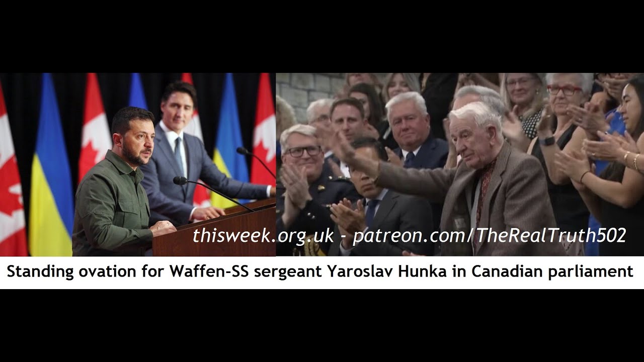 A standing ovation for Waffen SS Sgt. Yaroslav Hunka in the Canadian ...
