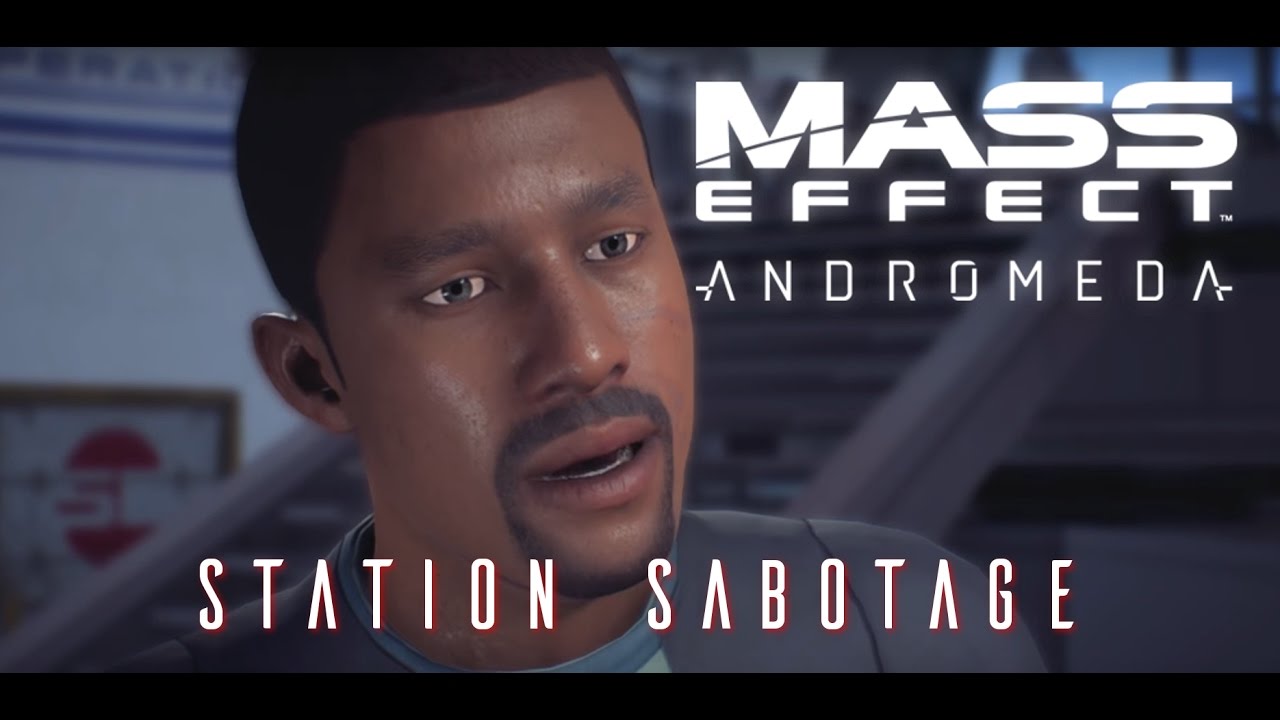 Mass Effect Andromeda - Station Sabotage (side quest) - YouTube