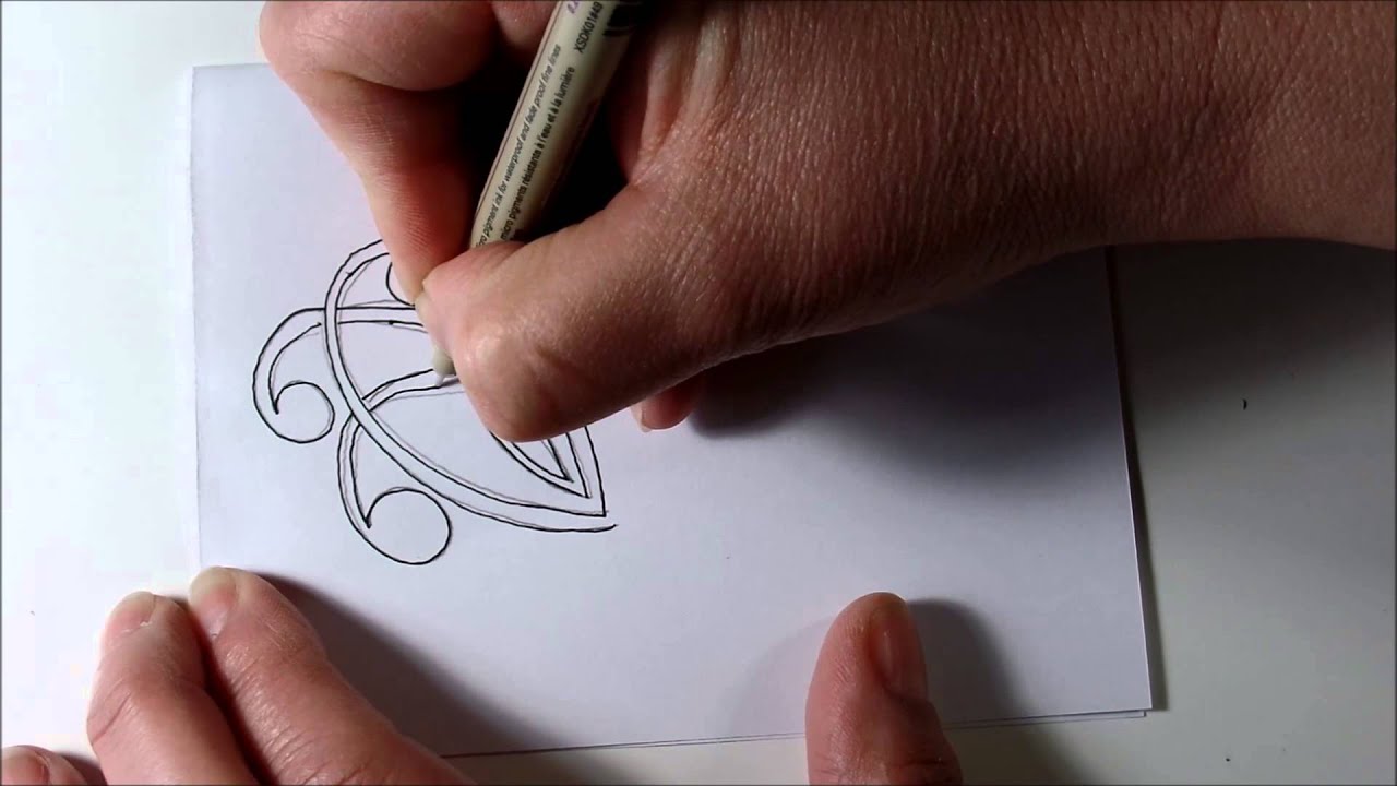 How I draw Mooka Tangle Pattern - Zentangle Inspired, Doodle, Zen ...