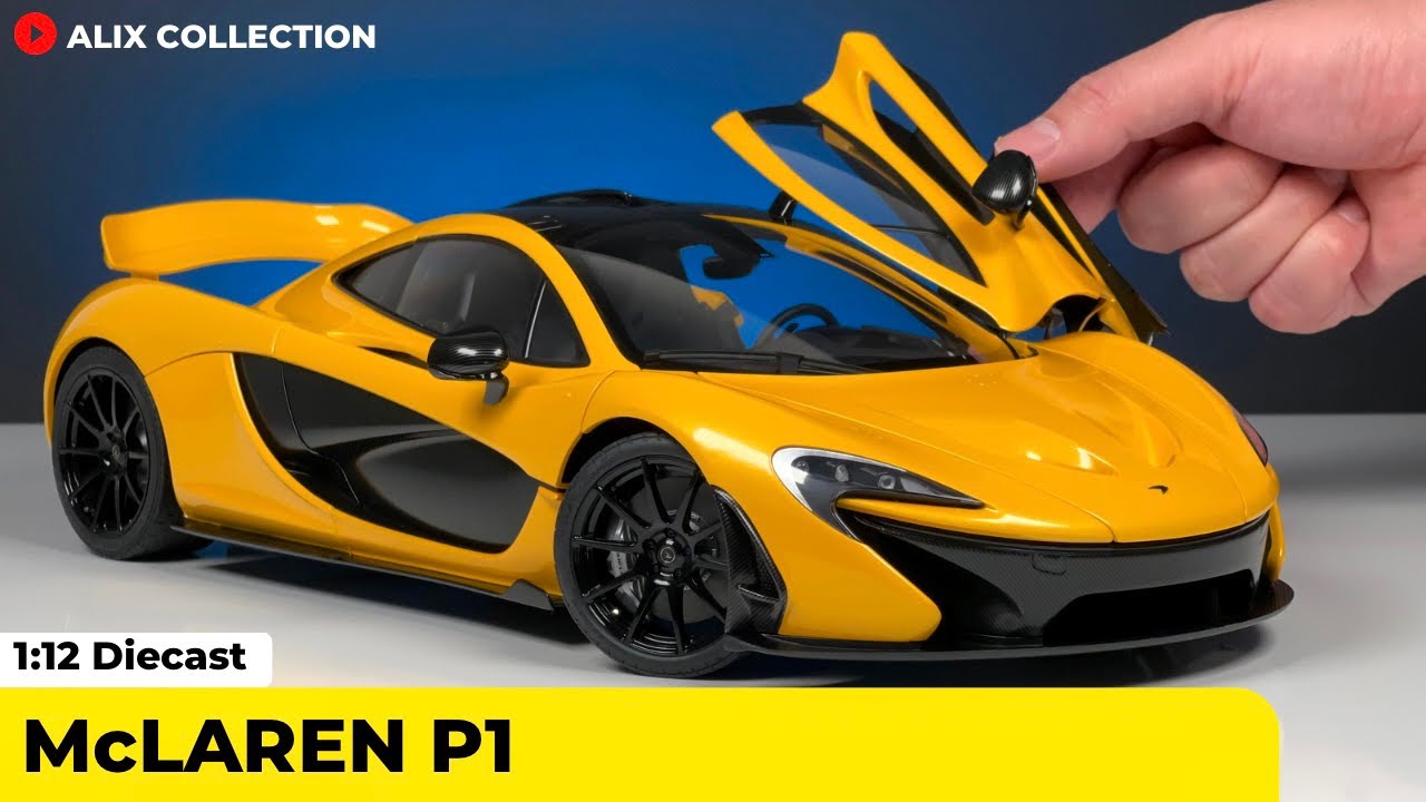 Unboxing of McLaren P1 1:12 Scale Model Car by AUTOart (4K) - YouTube