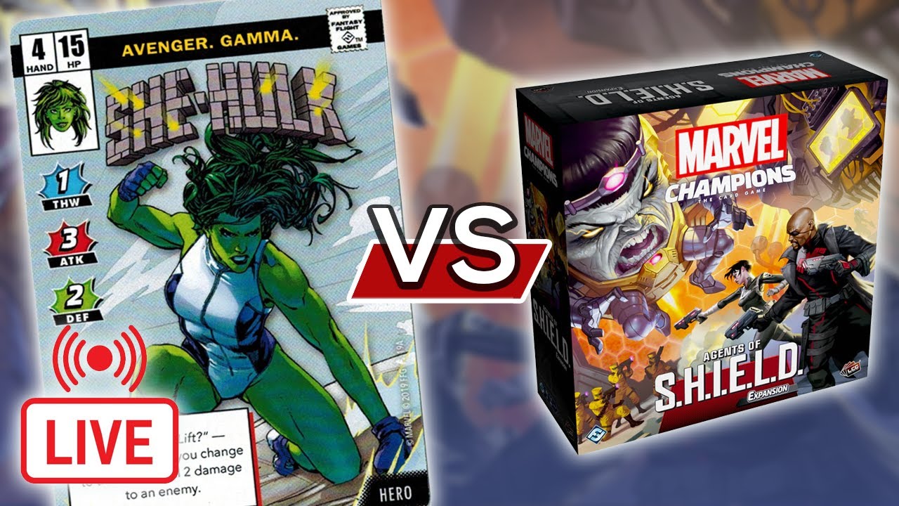 SHIELD-HULK Deck Testing vs. New Villains (Marvel Champions Gameplay ...