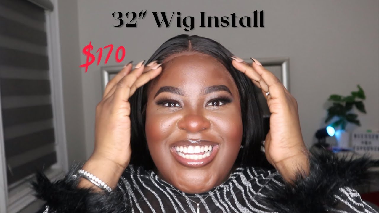 32" Buss Down Body Wave Frontal Wig | Wigs Under $200 - YouTube