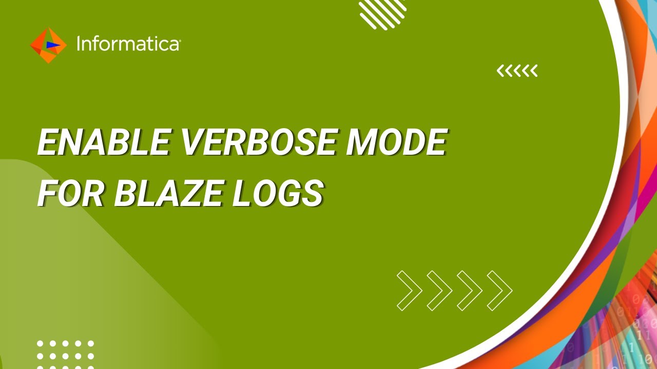 How to Enable Verbose Mode for Blaze Logs - YouTube