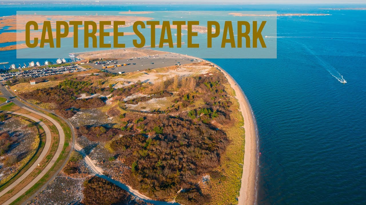 Captree State Park (Drone 4K) - YouTube