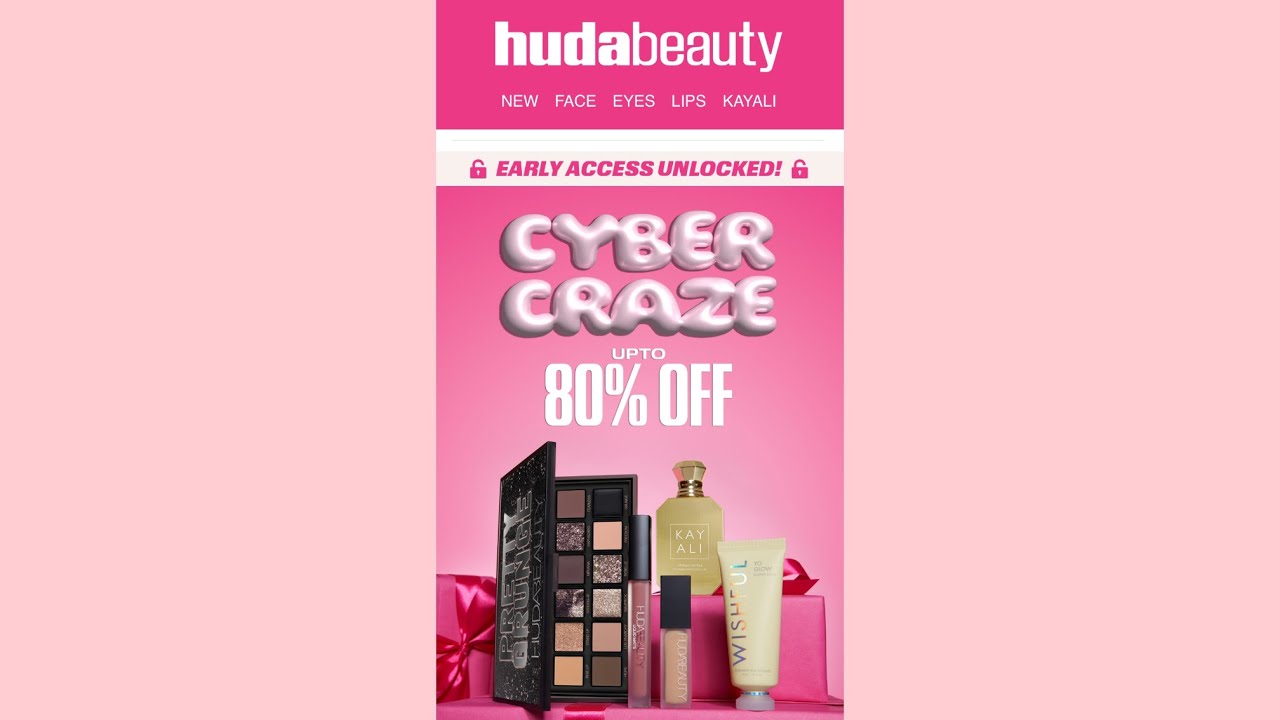 Huda Beauty Cyber Craze Deal 2024 | Colors of Life with Fakiha - YouTube
