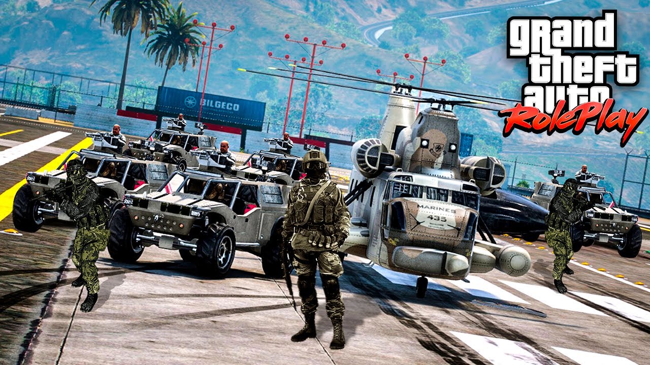 Me Transformo en Militar para Crear un EJÉRCITO 🚨 en GTA 5 Roleplay ...