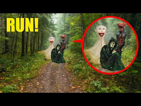 If you ever see Doctor Nowhere Monsters in this Haunted Forest... RUN AWAY FAST!!