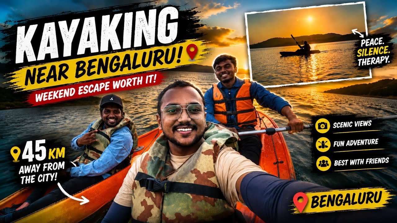 Day Trip from Bengaluru | Lakes, Kayaking & Scenic Drives | Rangarayana ...