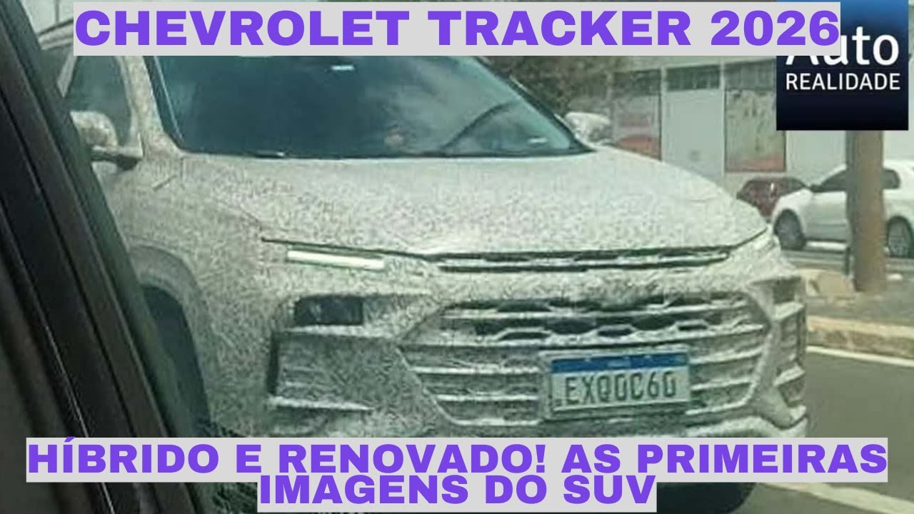 Novo Chevrolet Tracker 2026: Design Inovador e Sistema Híbrido ...