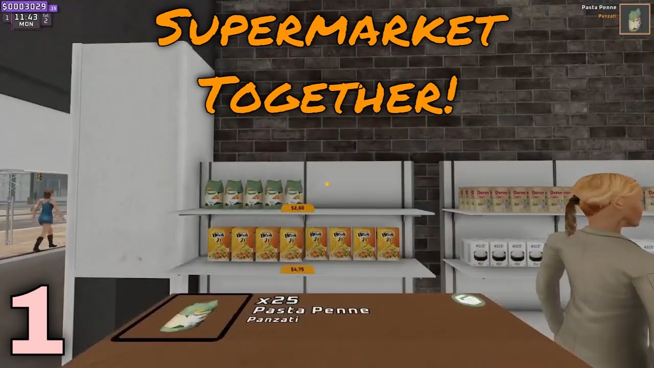 Let's Open A Supermarket! | Supermarket Together Playthrough | Ep 1 ...