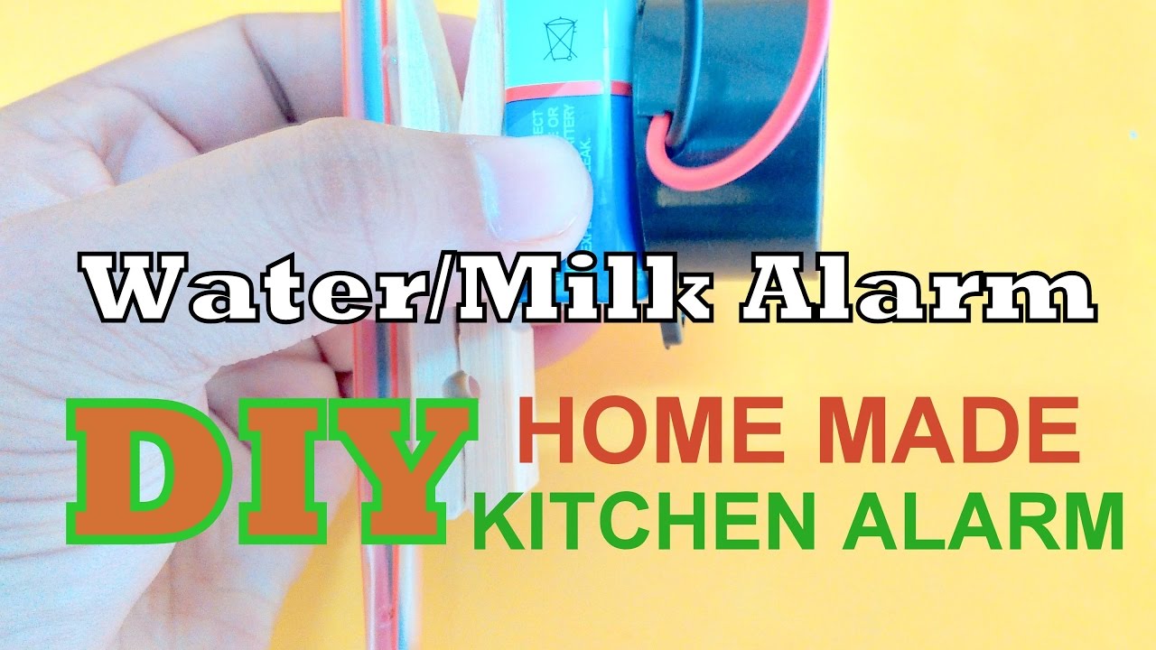 How to make boil water/milk/tea alarm - DIY - YouTube