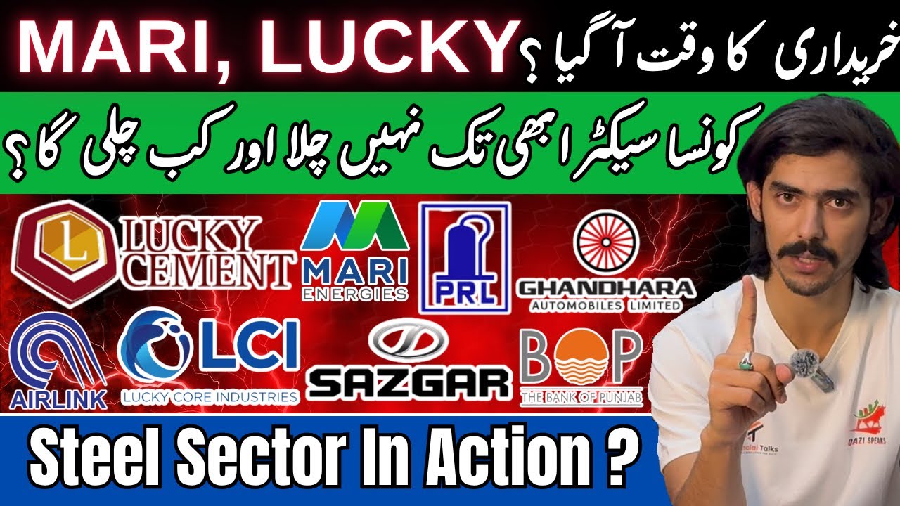 PSX | Mari Energy Analysis | Lucky Cement Analysis | Steel Sector Move ...