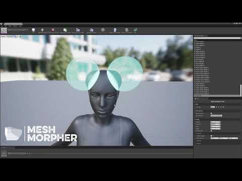 (Tutorial) Unreal Engine 4.26 and Mesh Morpher 1.5.0 - CC3 Morph Targets - YouTube