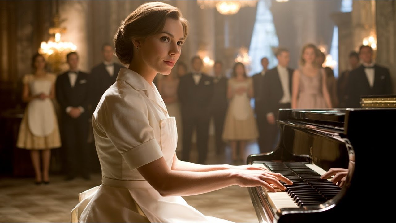 A Quiet Waitress, a Powerful Piano, a Moment No One Forgot - YouTube