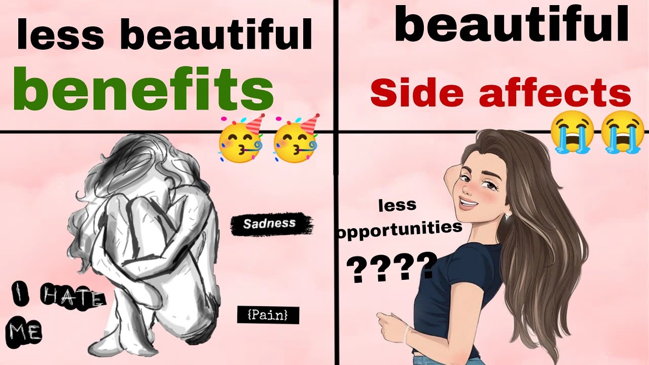 सुंदरता वरदान या अभिशाप? benefit of looking less beautiful#motivation ...