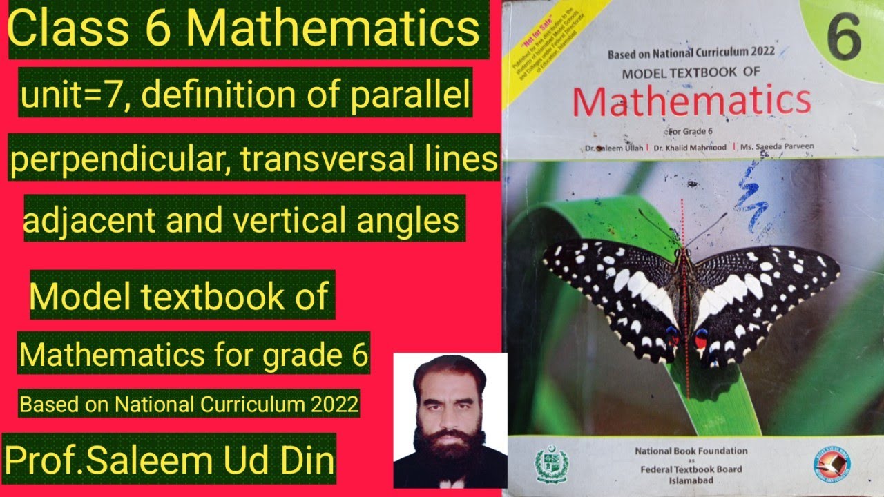 class 6t(math),definition of ex=7.1,parallel,perpendicular,transverse ...
