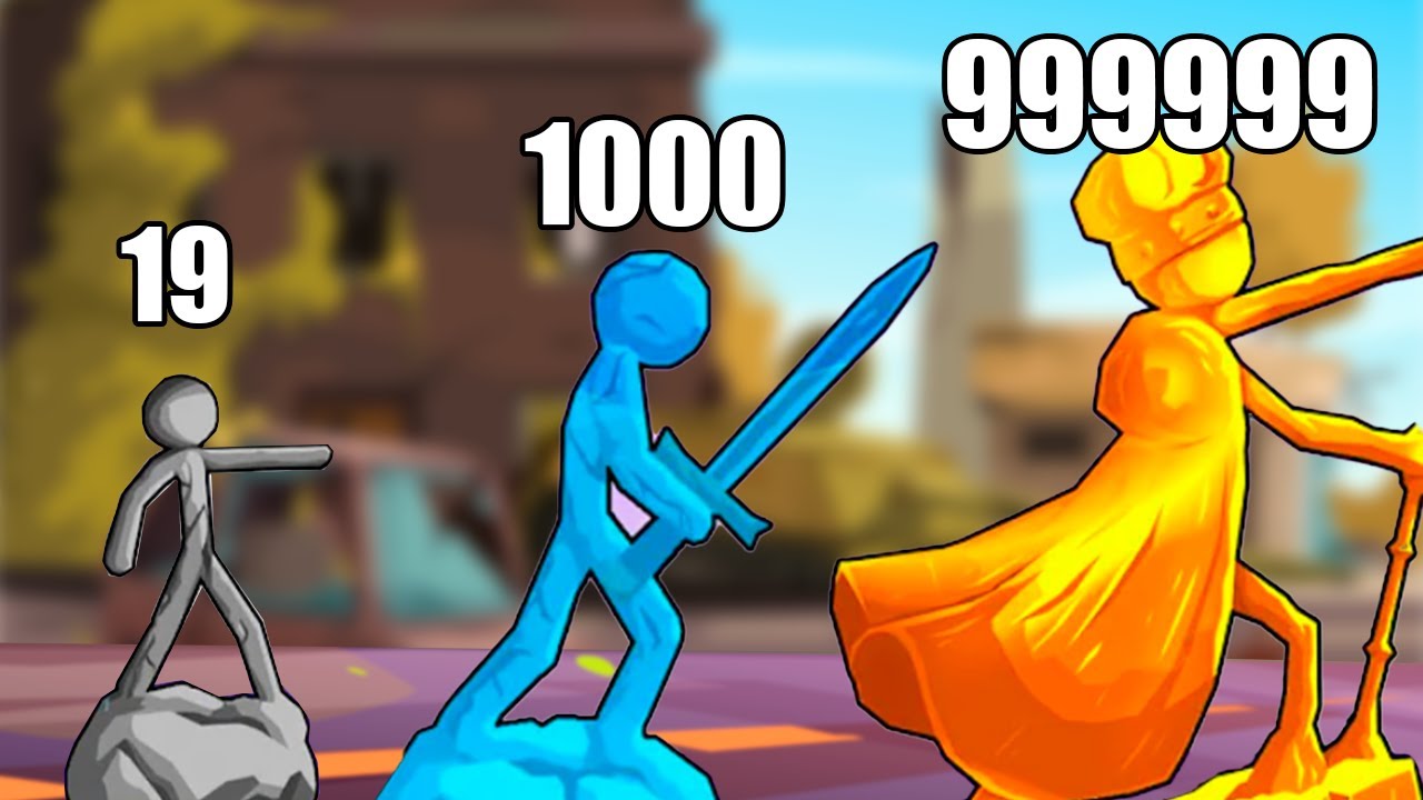 EVOLUTION OF STICKMEN | WALKTHROUGH OF THE GAME STICKMAN - YouTube