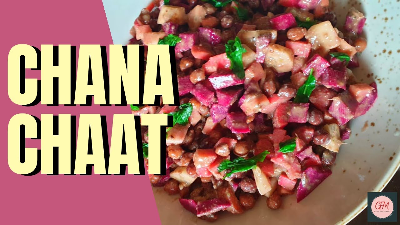 Chana Chaat| Healthy version of chatpati chaat| No carbs high protein ...