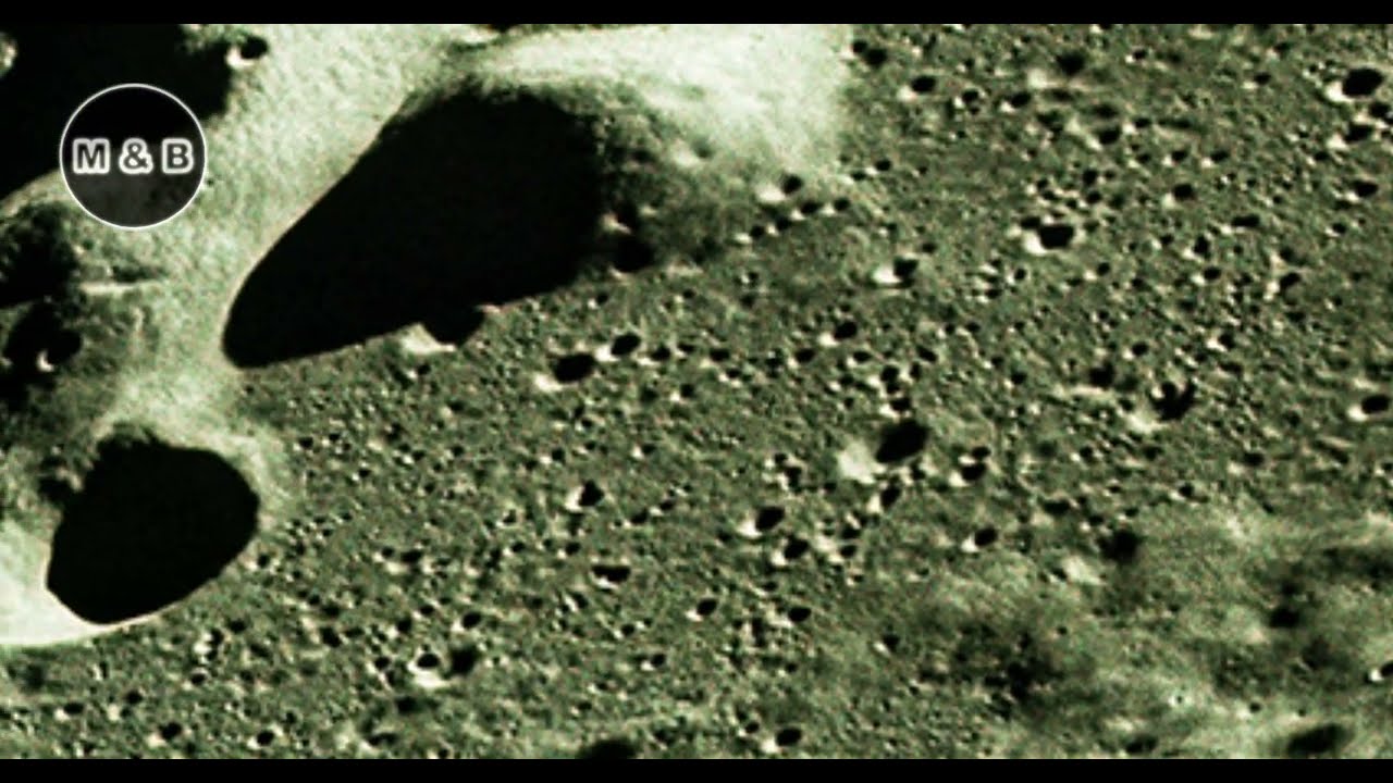 Intriguing Lunar Structures - NASA Apollo 11 Image - Enhanced - 4K ...